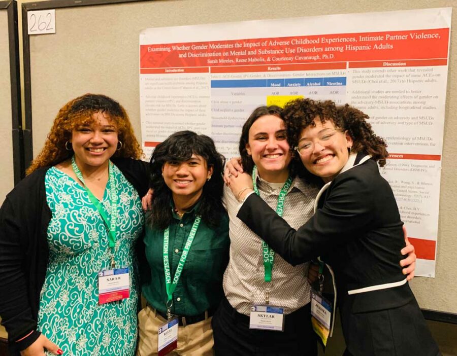 Undergraduate Student Researchers Attend 2023 Society For Prevention ...